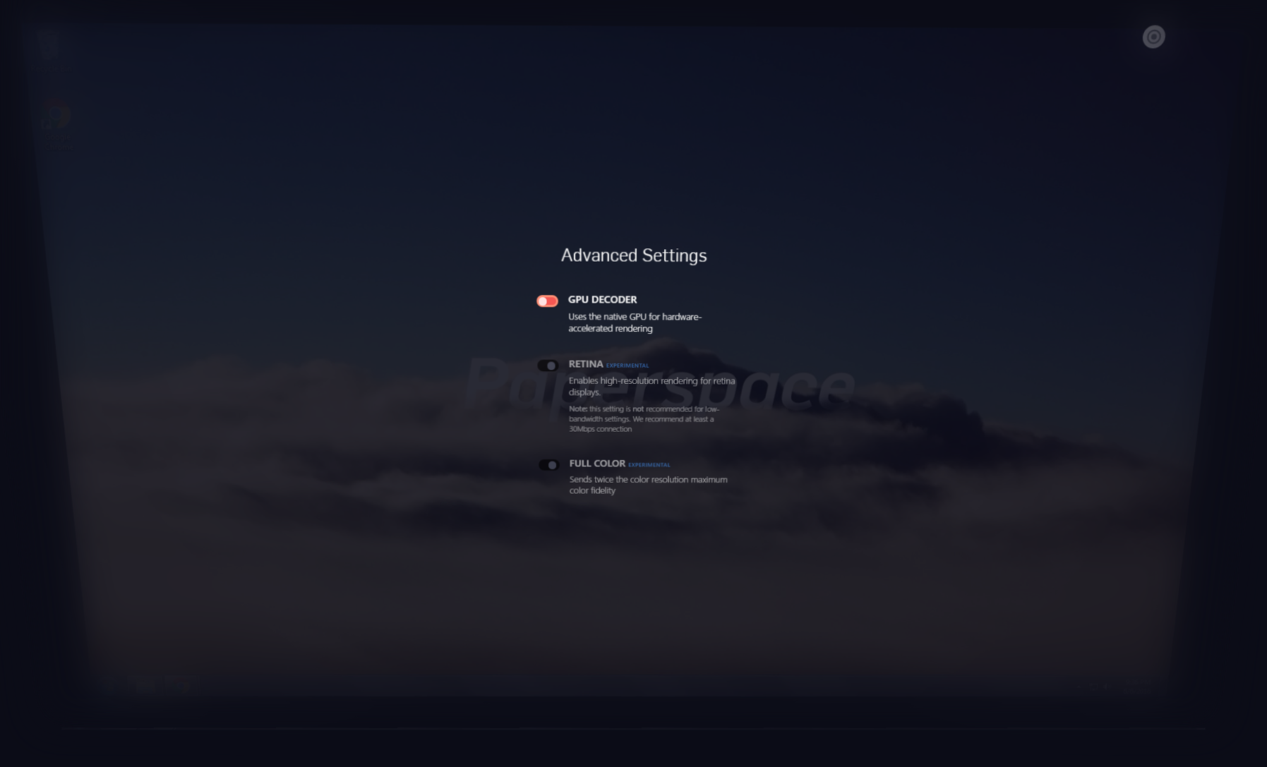 New Feature: Advanced Settings Panel