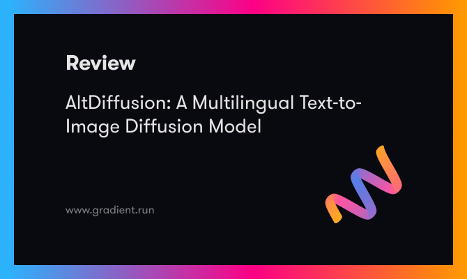 AltDiffusion: A Multilingual Text-to-Image Diffusion Model