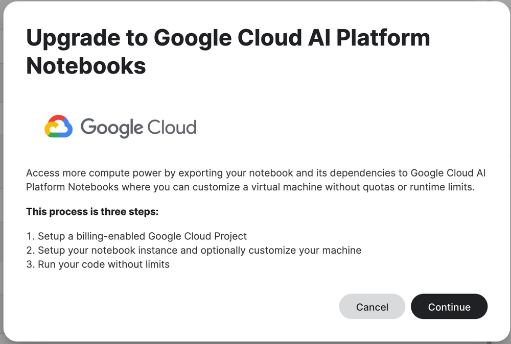 Comparison: Google's AI Platform Notebooks and Paperspace's Gradient ...
