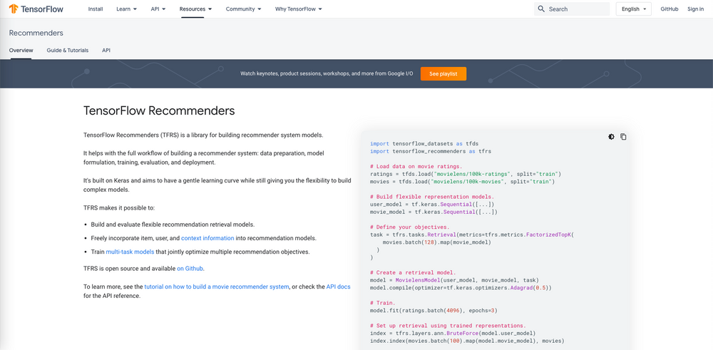 End-to-End Recommender System with Gradient - Part 3: Building a TensorFlow Model