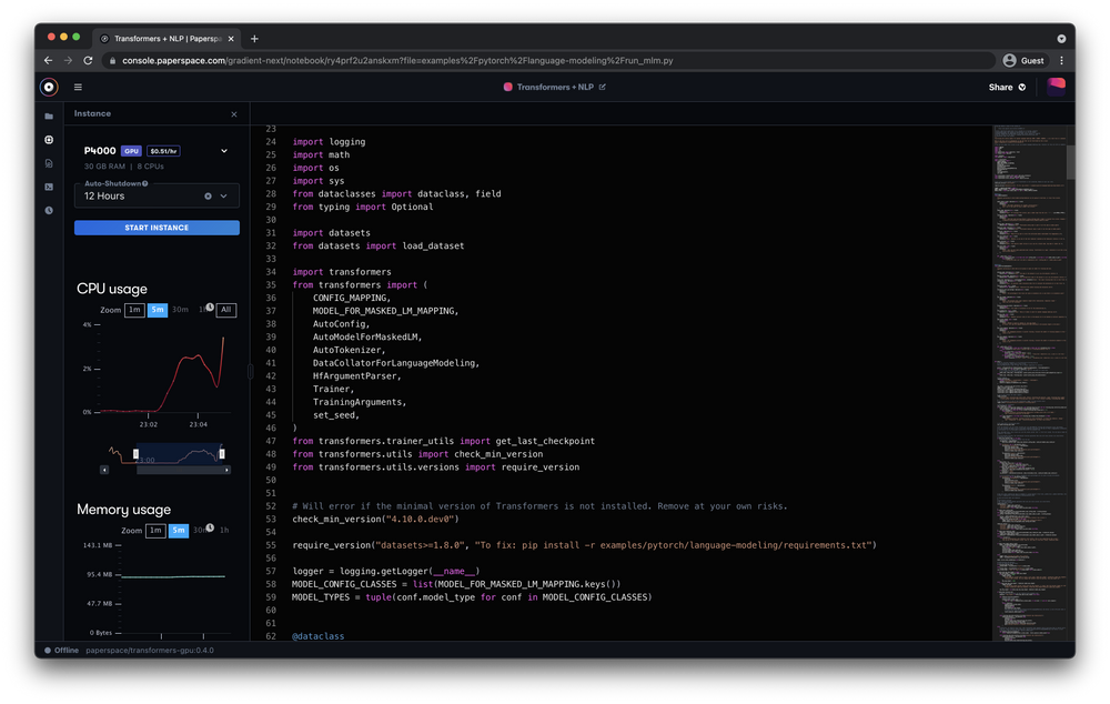 Comparing the Free GPU Access and Available Resources of Gradient and Kaggle