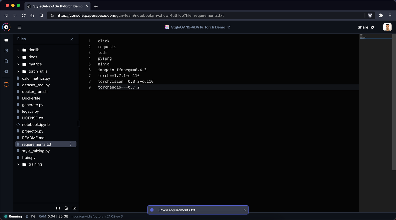 How to Run StyleGAN2-ADA-PyTorch | Paperspace Blog