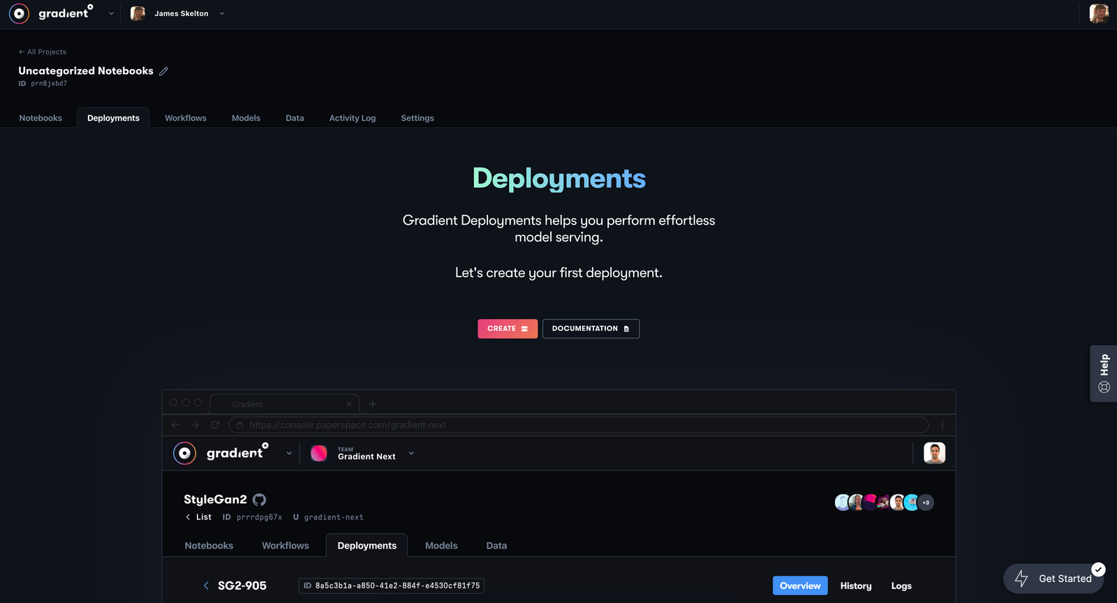 Run the Stable Diffusion Web UI from Gradient Deployments part 2 ...
