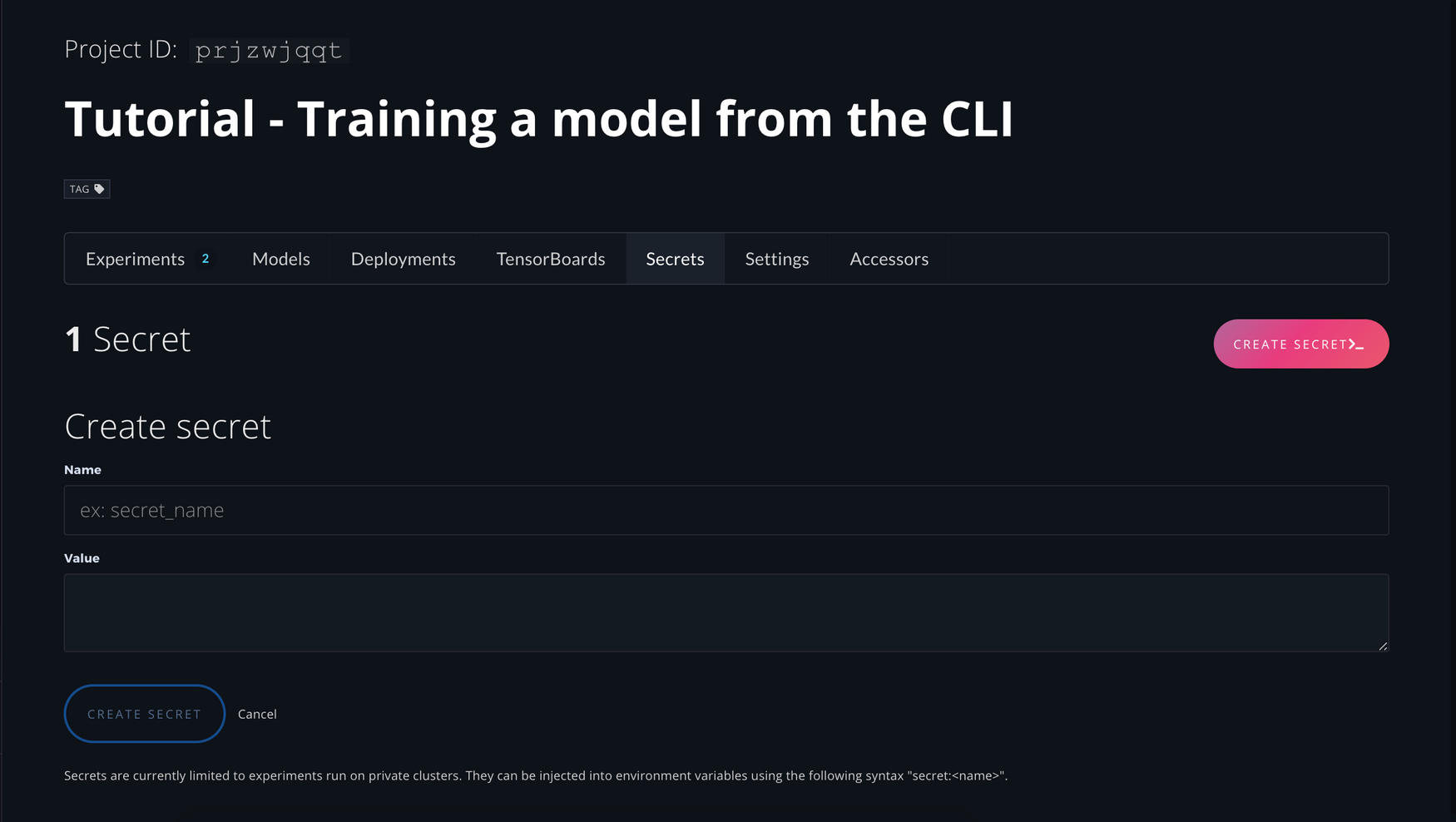 New: Better secrets management arrives in Paperspace Gradient