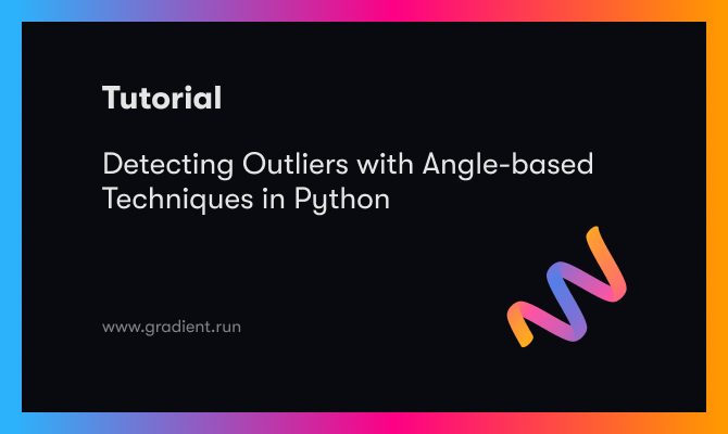 Detecting Outliers with Angle-based Techniques in Python