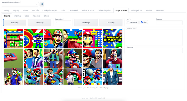Run the Stable Diffusion Web UI from Gradient Deployments part 2: Updating the Container to ...