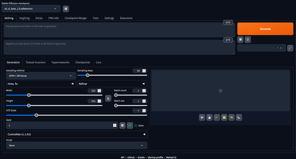 How to interact with the FastAPI capability of the Stable Diffusion Web UI Gradio application
